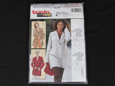 Burda Supereasy Jacke Schnittmuster Kaufen Auf Ricardo