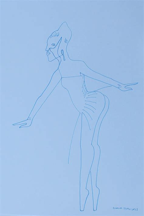 Ballerina 416 Drawing By Gloria Ssali Fine Art America