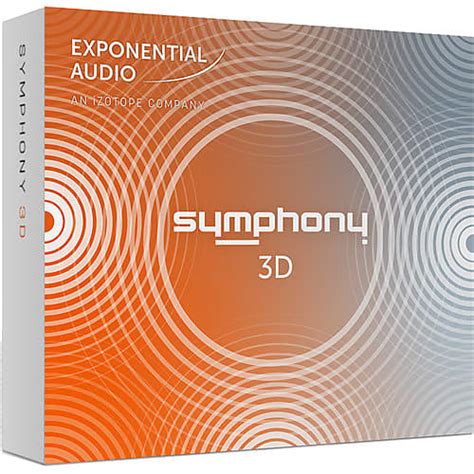 IZotope Exponential Audio Symphony 3D Algorithmic Reverb Reverb UK