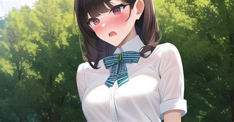 女の子 水色だったら清楚に見えると思ったんだけどな たべごろのイラスト Pixiv