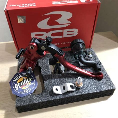 Promo Master Rem RCB S1 Radial Kanan 14MM Red Series Original Diskon 23