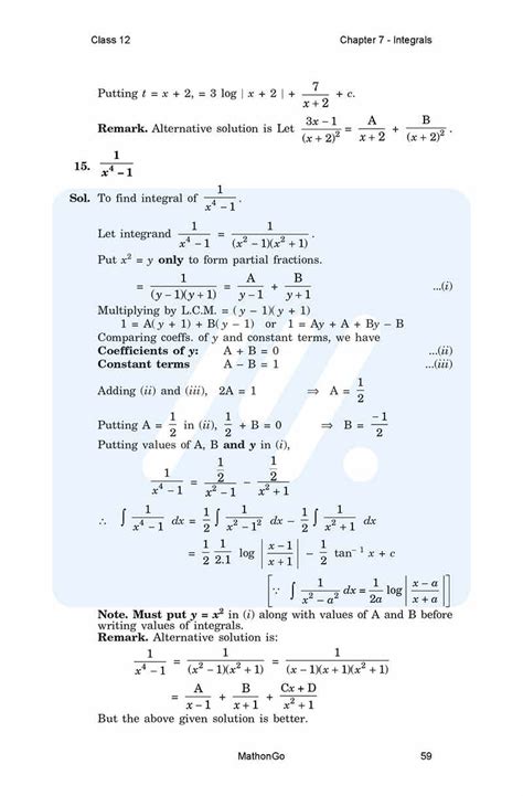 Ncert Solutions For Class Maths Chapter Exercise Mathongo