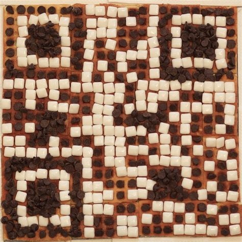 Successful Waffle Qr Yes Its Really A Waffle Coding Code Art Qr