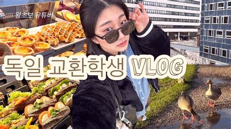 1 🇩🇪독일 교환학생 Vlog 입국 첫 날 Youtube