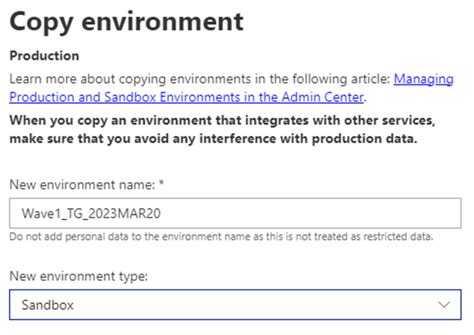 How To Create A Sandbox In Dynamics 365 Business Central Encore Business Solutions