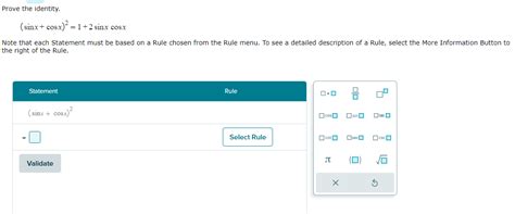 solved prove the identity sinx cosx 2 1 2sinxcosx note