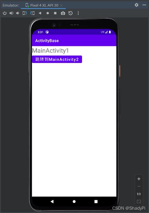 Android开发之activity（实现activity跳转）android 跳转activity Csdn博客