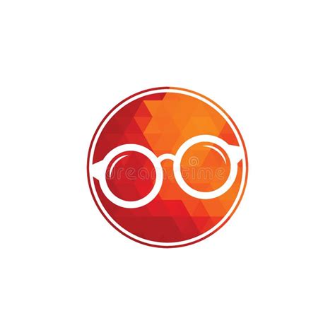 Glasses Logo Design Spectacles Icon Design Template Stock Vector