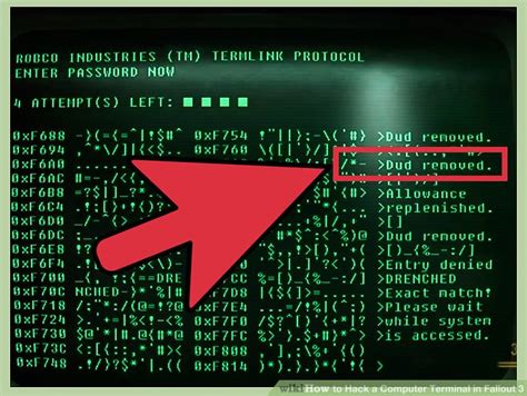 How To Hack A Computer Terminal In Fallout Steps