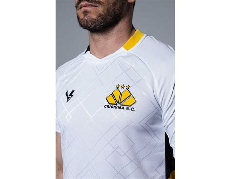 Camisa Masculina Jogo 2 Criciúma 2023 Branca Volt Volt Sport