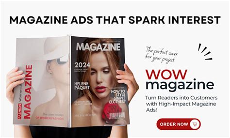 Design Converting Magazine Ads Magazine Layout Products Catalogue