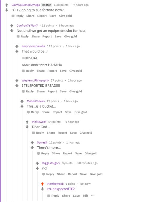 Found This On Rfortnitebr Runexpectedtf2