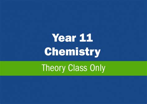 Year Chemistry Lessons Only Prime Education Free Trial Lesson
