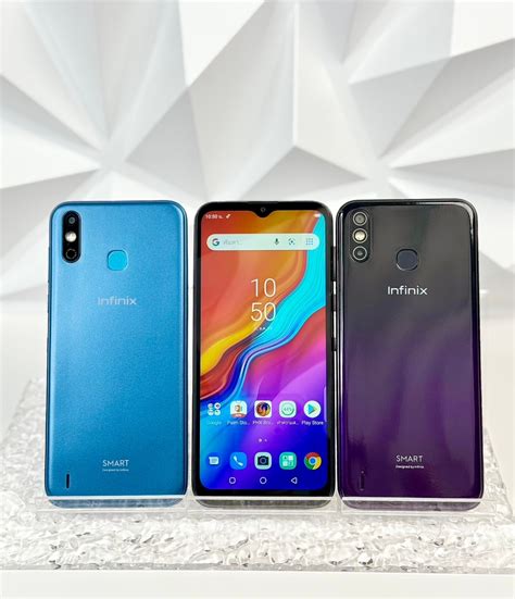 โทรศพทมอถอ Infinix smart พรอมใชงาน ฟรชดชารจ สภาพสวยพรอมใช Shopee Thailand