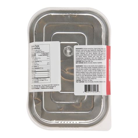 Raspberry Crumble Cake 400 G Giant Tiger