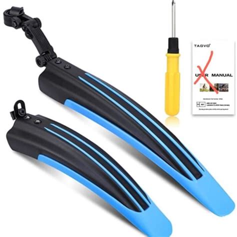 Garde boue Gardes boue avant et arrière pour VTT 2 pièces accessoires