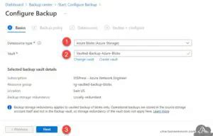Enable Vaulted Backup For Azure Blob Storage Comprehensive Guide