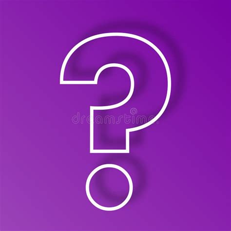 Question Mark Purple Stock Illustrations 2586 Question Mark Purple