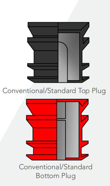 Conventional Plug Casing Buoyancy System 135mm Od Top Plug Cementing