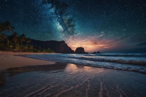 Imágenes De Paisaje Playa Noche Descarga Gratuita En Freepik