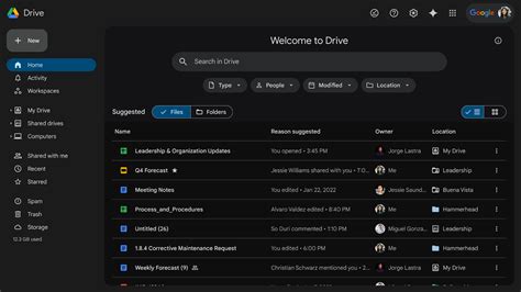 Dark Mode Now Available In Google Drive Web Technology