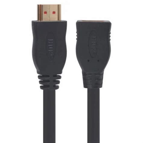 Black Copper Hdmi Male Female Cable 18m 102 Gbps At ₹ 450piece In Surat