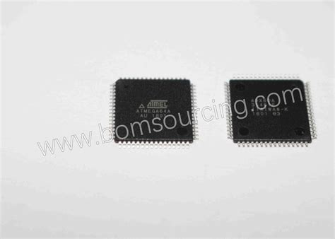 Atmega64a Au Avr® Atmega Microcontroller Ic 8 Bit 16mhz 64kb 32k X 16 Flash 64 Tqfp