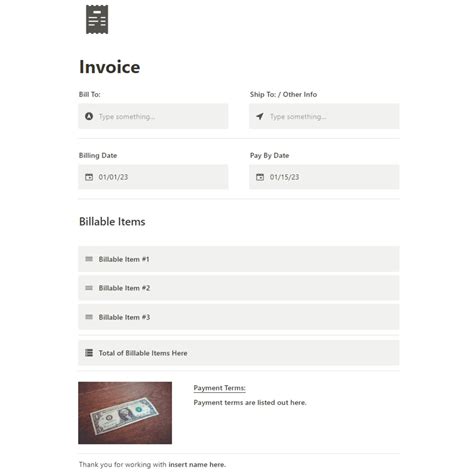 Notion Template For Freelancers Invoice Onboarding And Contract Deliverables 3 In 1 Notion