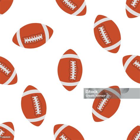 American Football 연속무늬 벡터 미식 축구공에 대한 스톡 벡터 아트 및 기타 이미지 미식 축구공 연속무늬