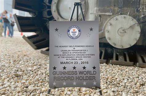 Nasas Apollo Era Crawler Sets Guinness World Record Space