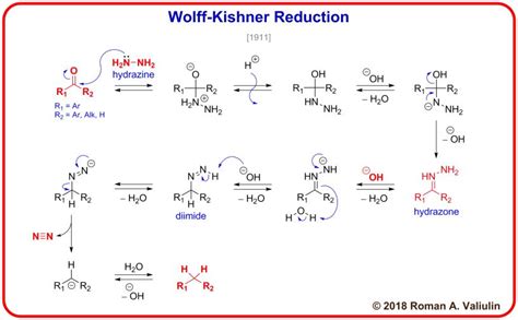 [99] Wolff Kishner Reduction 1911 Chemistry Education Teaching