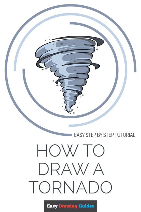 How To Draw A Tornado Really Easy Drawing Tutorial