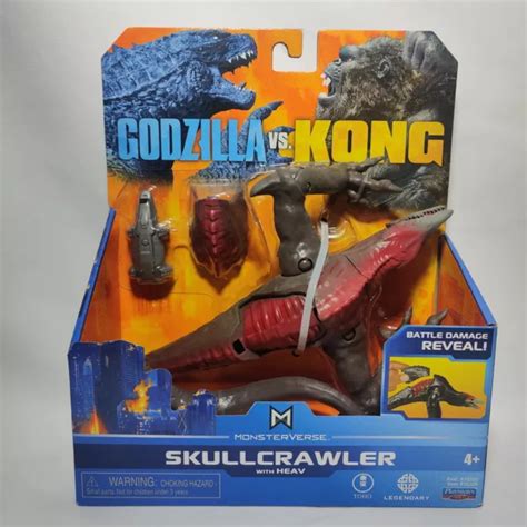 Monsterverse Godzilla Vs Kong 15cm Hollow Earth Monsters Skull Crawler