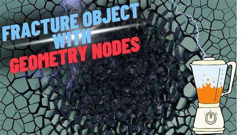 How To Fracture Object With Geometry Nodes In Blender YouTube