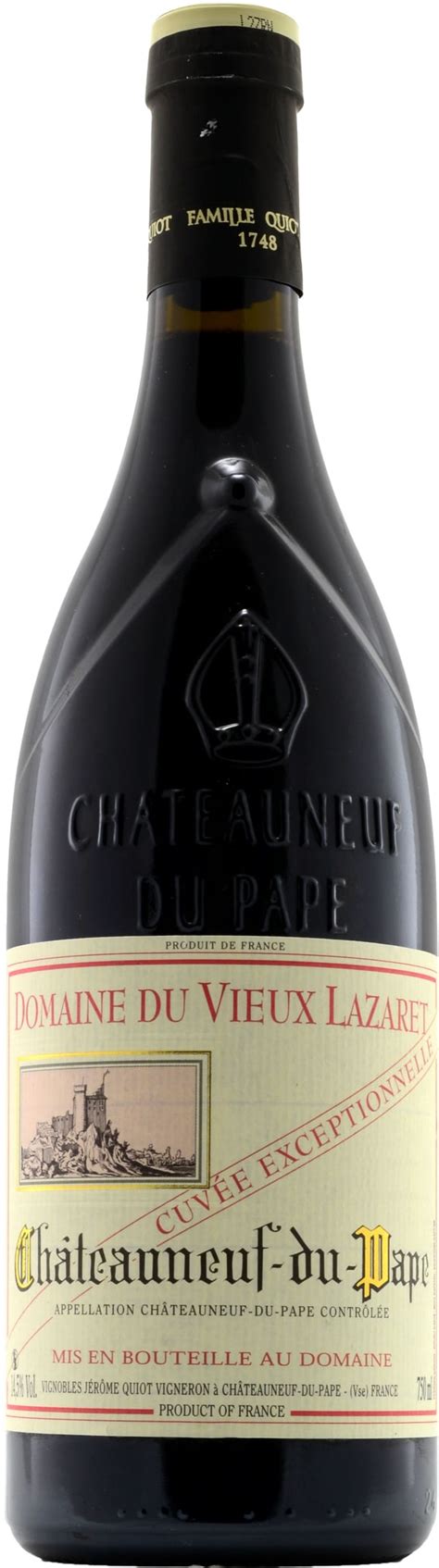 Domaine du Vieux Lazaret Châteauneuf du Pape Cuvée Exceptionelle Alko