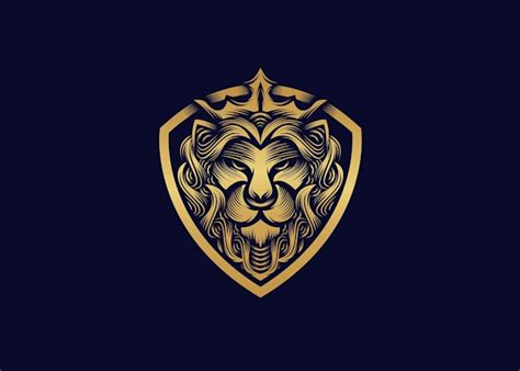 Unique Professional Lion Head Logo Design By Fletcherlang Fiverr