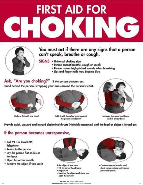 Excellent description on how to recognise choking in adults with accurate life saving steps ...