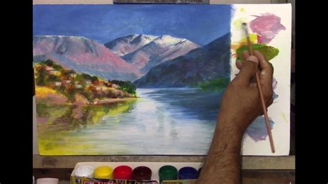 Dibujos De Paisajes Para Pintar Con Temperas Para Niños Dibujos Para Colorear Con Tempera