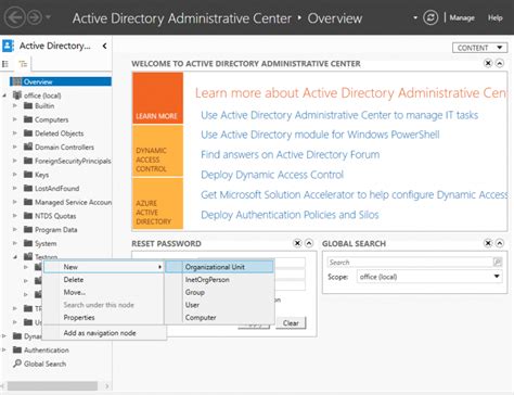 How To Manage Organizational Units Ous In Active Directory Create