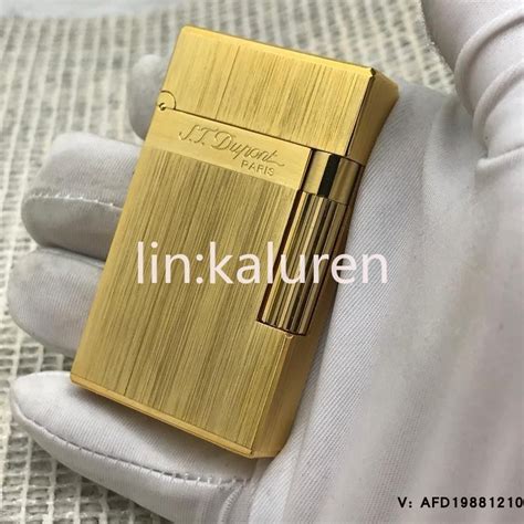 【老煙槍二店】新款lsdupeng朗聲打火機 S T Dupont都彭充氣明火純銅拉絲點煙器 聲音清脆 蝦皮購物