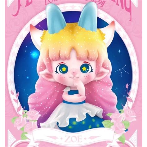 Zoe花語星座系列 盲盒 公仔 盒玩 盲抽 確認款 金牛座 射手座 水瓶座 Popmart 泡泡瑪特 蝦皮購物
