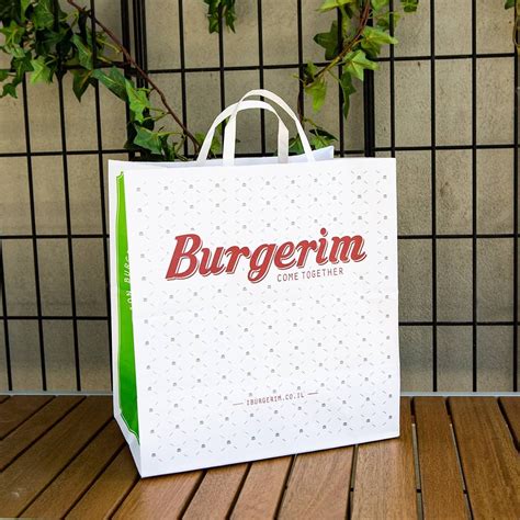 Custom Logo Restaurant Food Delivery Take Out Paper Bag Design Your Ow