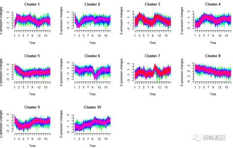 Rna 34 Sci 文章基因蛋白表达时间趋势分析及划分聚类群 Mfuzz Csdn博客