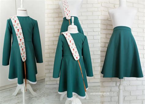 Set Mama Fiica Verde Craciun Andresdesign