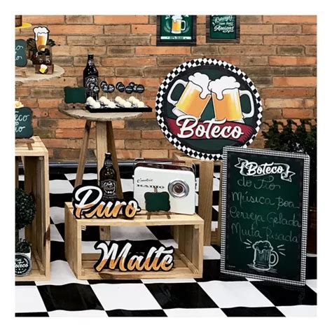 Placa Enfeite Festa Boteco Grande Lousa Mercadolivre