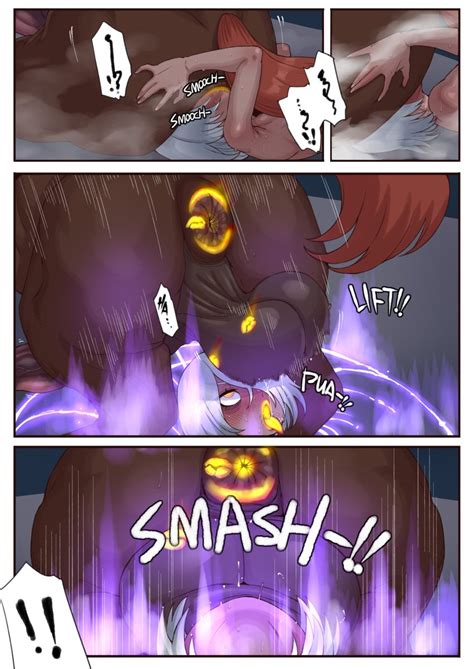 Rule 34 Absurdres Anus Beast Rimming Blush Breasts Comic Commentary Covered Face Dark Skinned