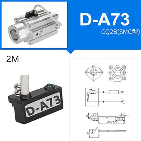 Air Pneumatic Cylinder Magnetic Reed Switch Sensor Cs1 S G U Cs1 M S25