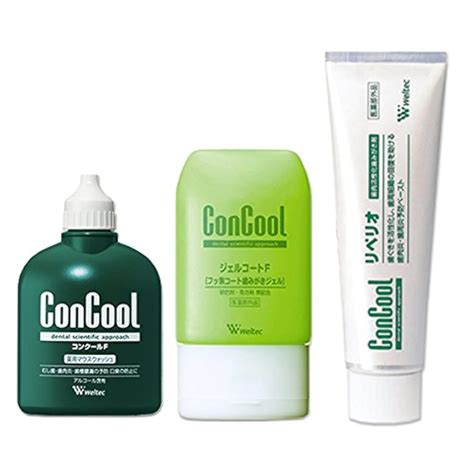 웰 텍 젤 코트f 90g 콩쿨f 100ml 리페 리오 80g 치주병예방 세트 의약부외품 헬스 케어 Amp케어 용품 재팬