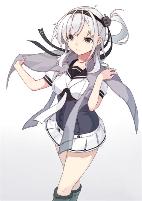 Suzutsuki Kantai Collection Drawn By Mitsuyomituyo324 Danbooru