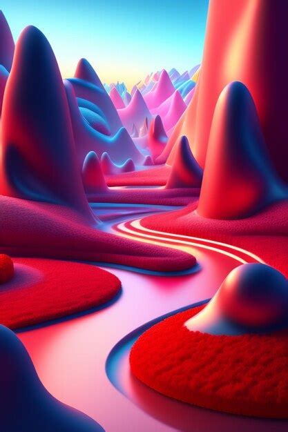 Premium Ai Image Candy Land